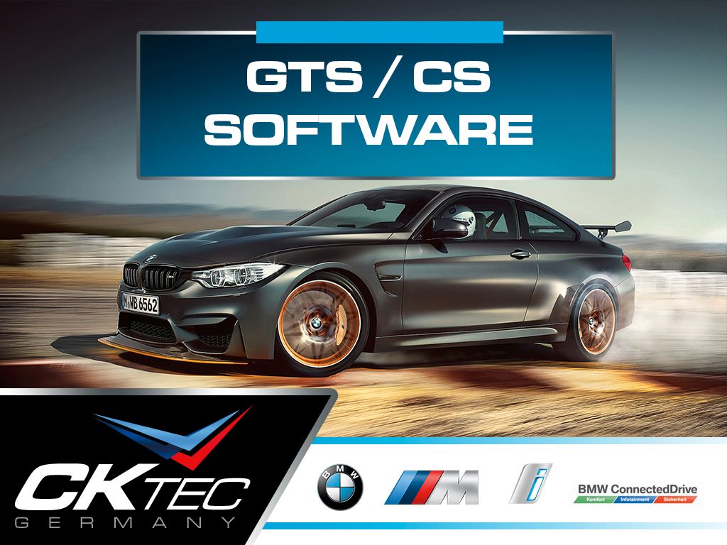 BMW GTS / CS SOFTWARE für F80 F82 F83 F87 M2 M3 M4